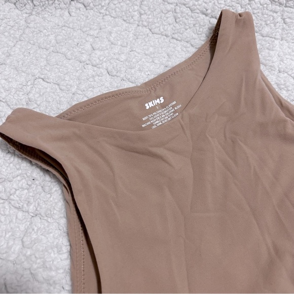 SKIMS | Tops | Skims Fits Everybody High Neck Bodysuit | Poshmark